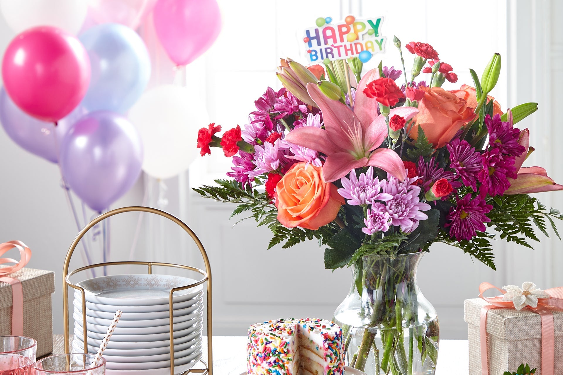 Birthday flowers in Eunice, LA | The Flower House – Local Flower Delivery